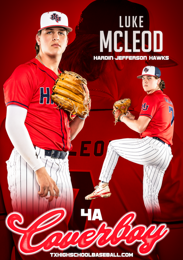 Luke McLeod: 4A Cover Player | Texas Highschool BaseballTexas ...